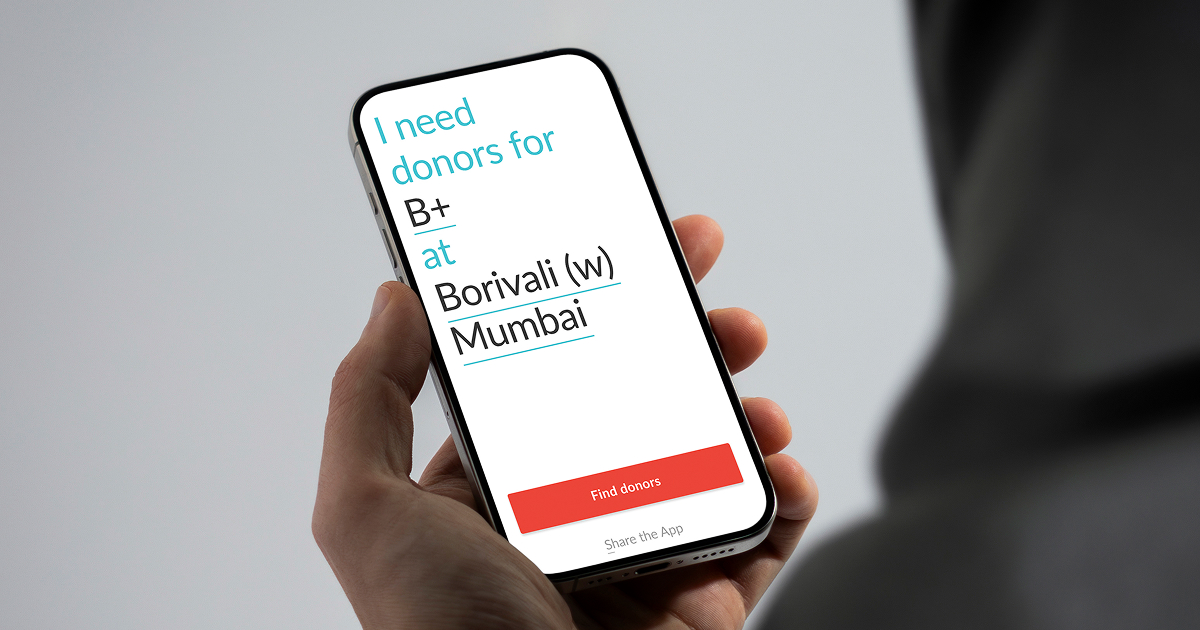 Blood Buddies - Turning smartphones into blood banks